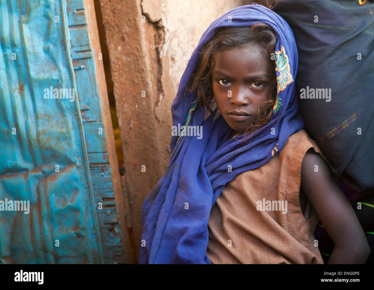 Borana Tribe Girl, Marsabit District, Marsabit, Kenya Stock Photo - Alamy