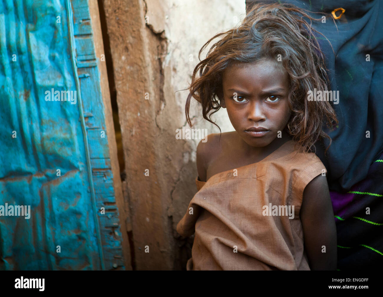 Borana Tribe Girl, Marsabit District, Marsabit, Kenya Stock Photo - Alamy