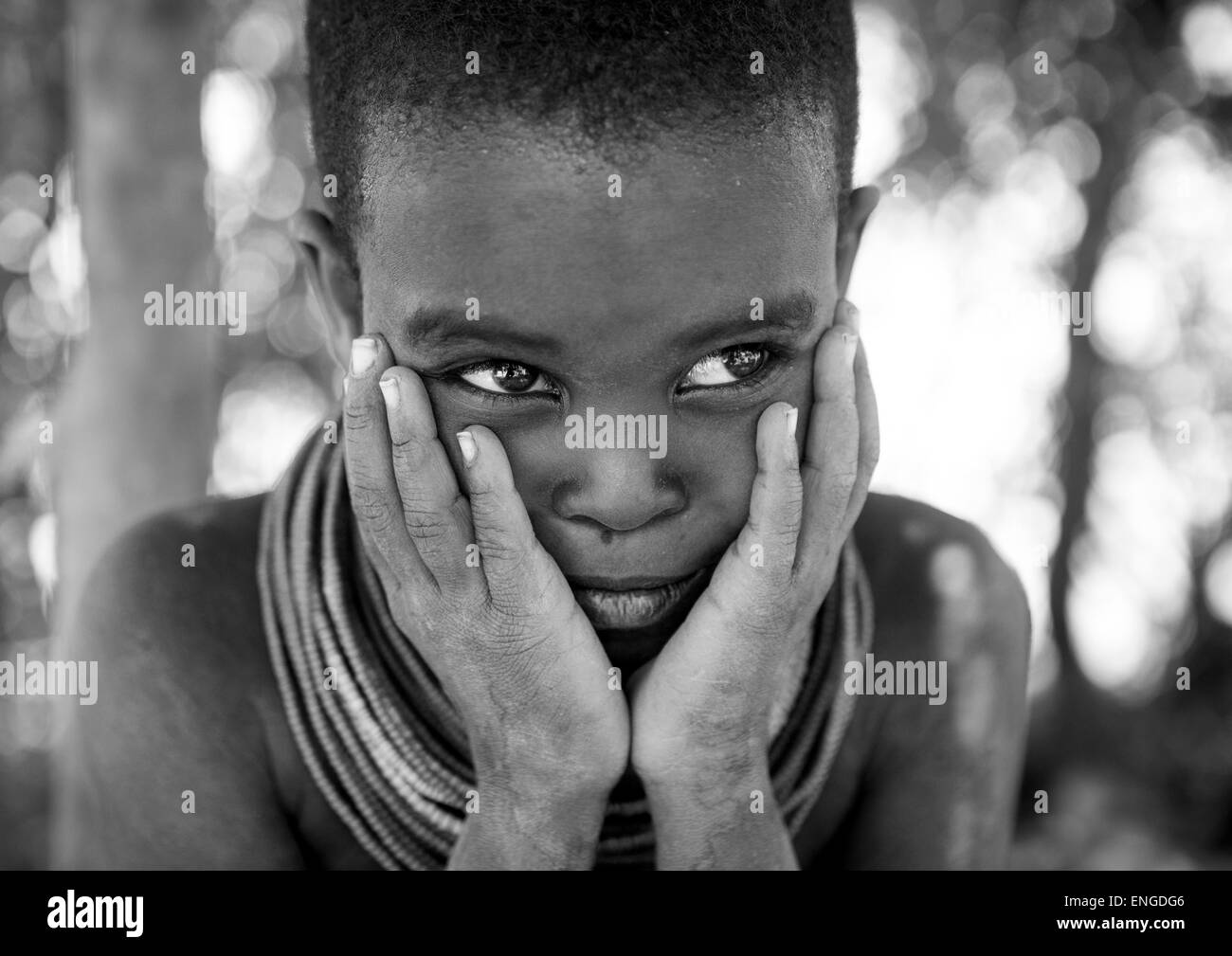 Rendille Tribe Girl, Marsabit District, Ngurunit, Kenya Stock Photo - Alamy