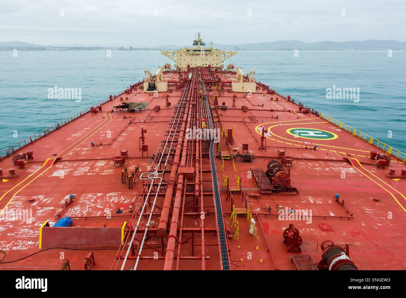 Oil tanker deck pipe hi-res stock photography and images - Alamy