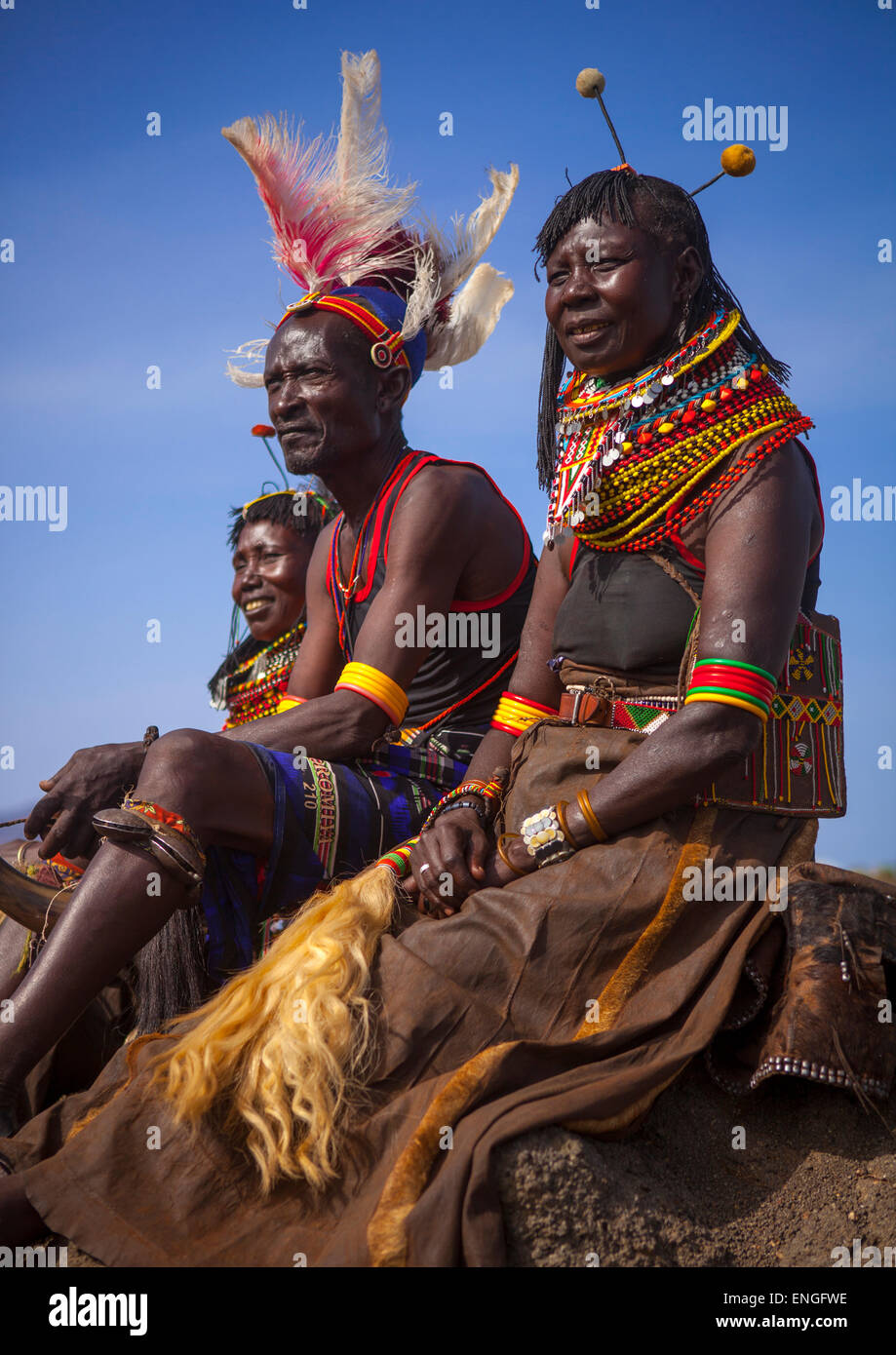 Turkana Tribe People, Turkana Lake, Loiyangalani, Kenya Stock Photo - Alamy