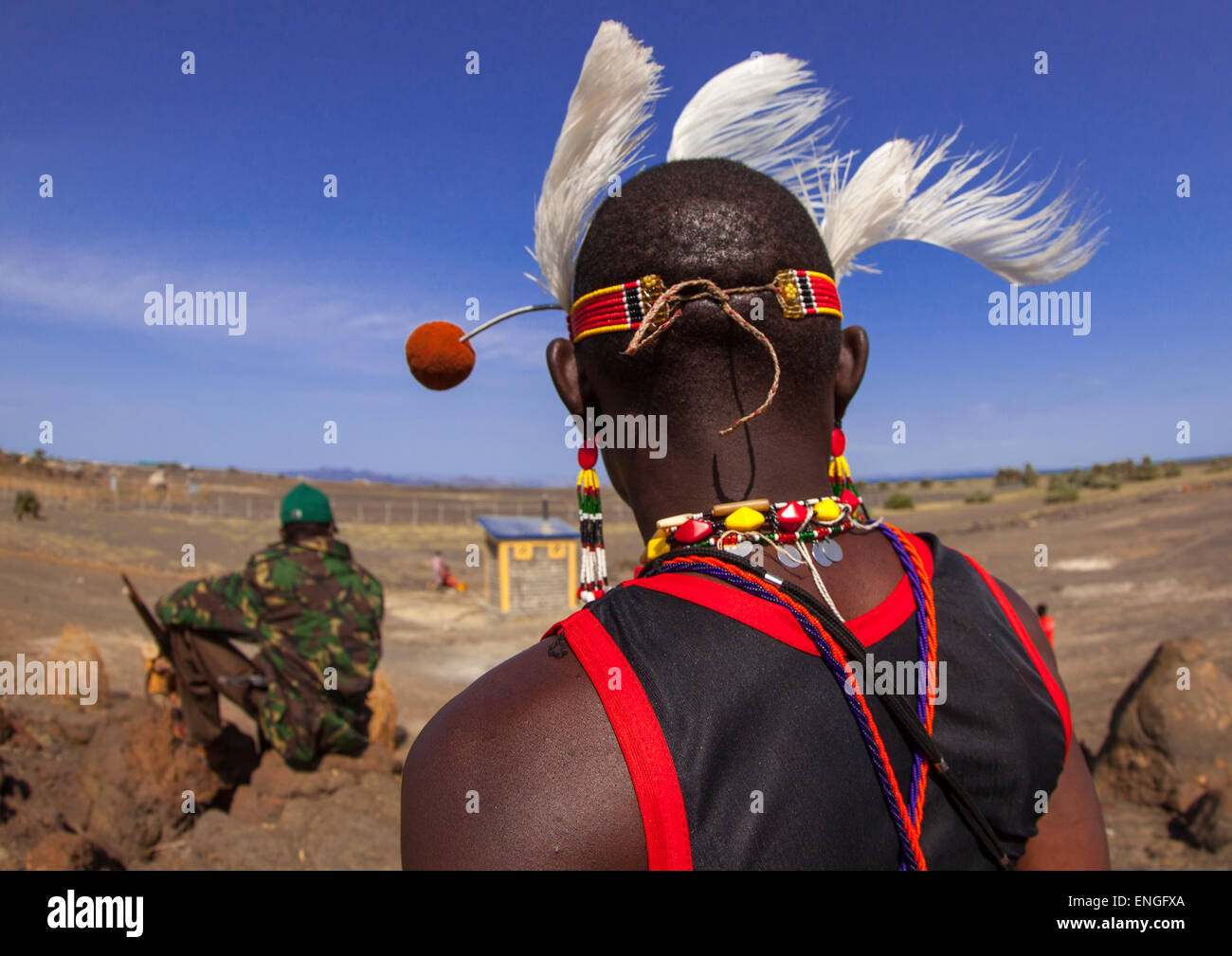 Turkana tribesman hi-res stock photography and images - Alamy