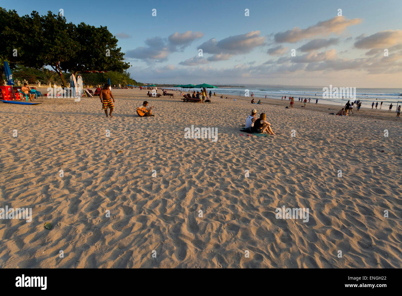 View over Kuta Beach, Bali, Indonesia Stock Photo - Alamy