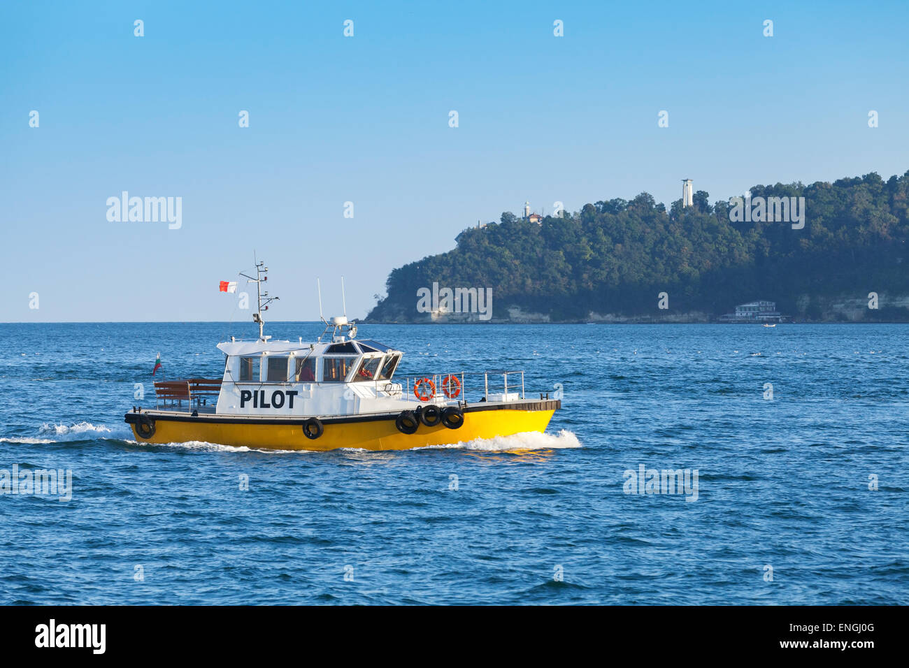 Port pilot boat hi-res stock photography and images - Alamy