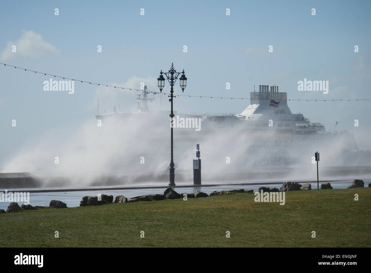 Brittany ferries storm hi-res stock photography and images - Alamy