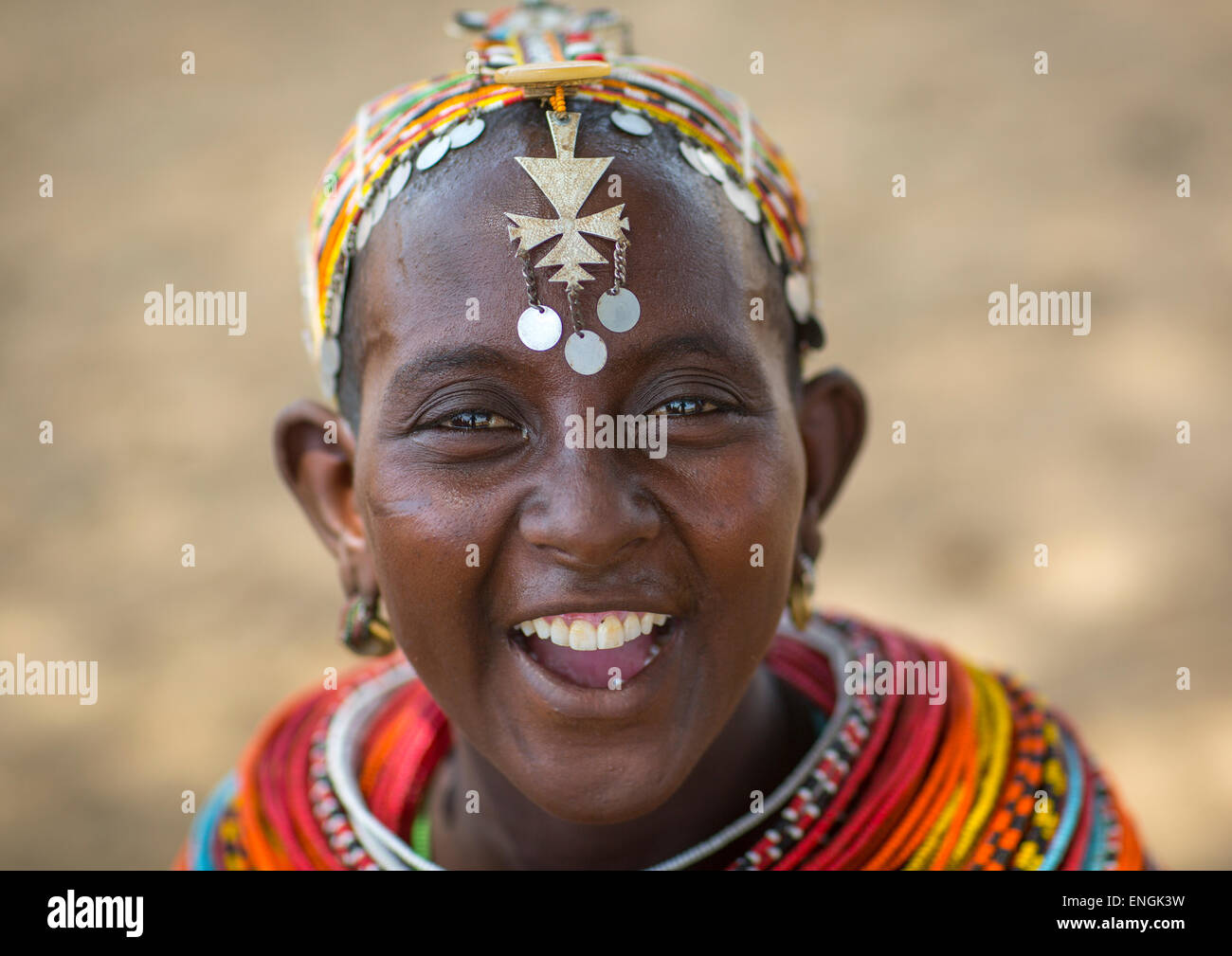 Rendille Tribeswoman Wearing Traditional Headdress And Jewellery ... Rendille Tribeswoman Wearing Traditional Headdress And Jewellery ...