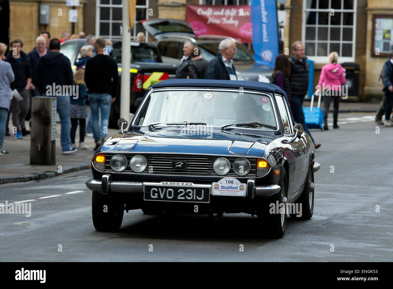 Triumph stag hi-res stock photography and images - Alamy