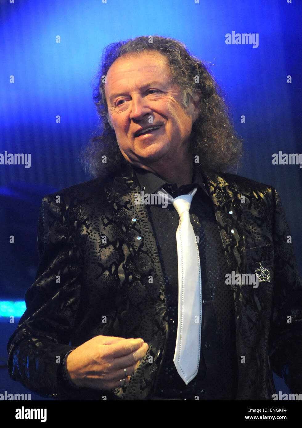 Bad Segeberg, Germany. 02nd May, 2015. British singer Chris Andrews ...
