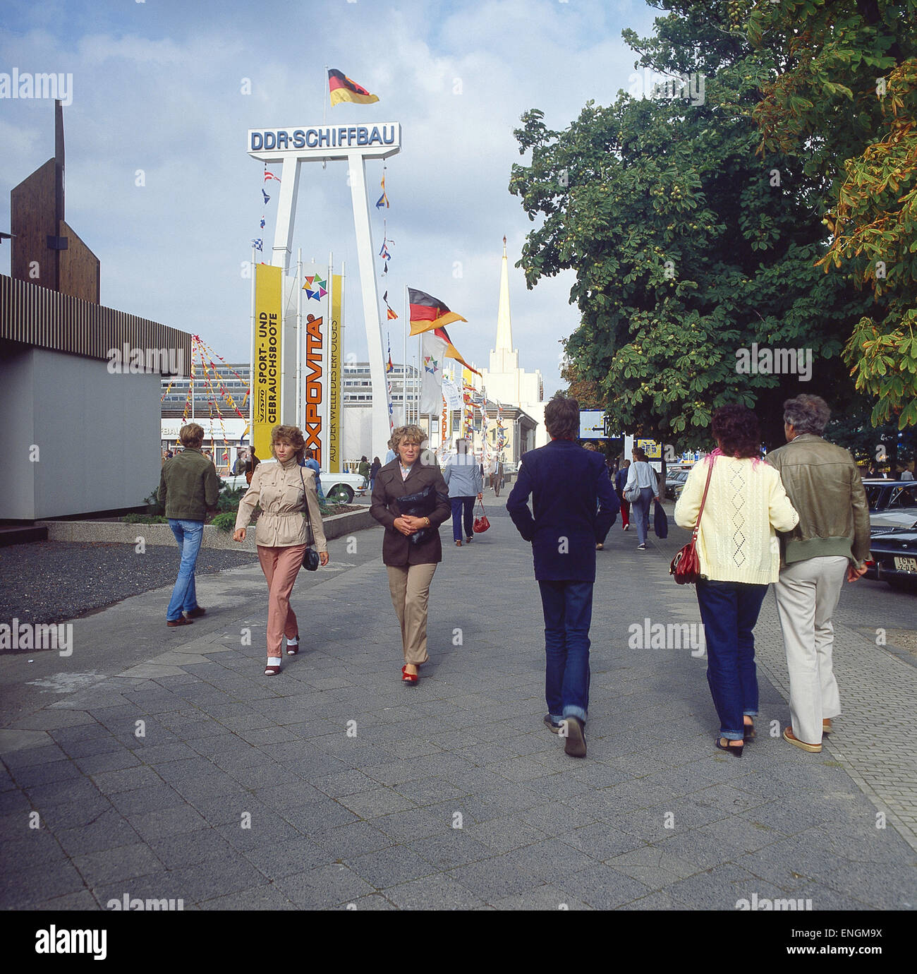 DDR, Leipzig, Leipziger messe: Erzeugnisse der DDR Stock Photo - Alamy