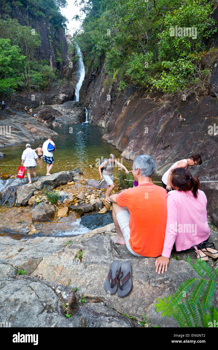 Koh chang waterfalls hi-res stock photography and images - Alamy
