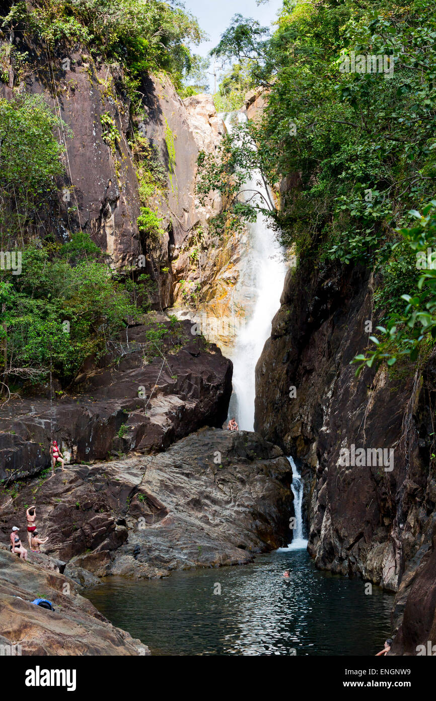 Koh chang waterfalls hi-res stock photography and images - Alamy