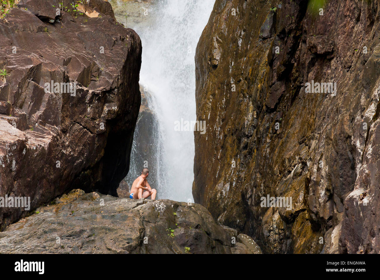 Koh chang waterfalls hi-res stock photography and images - Alamy