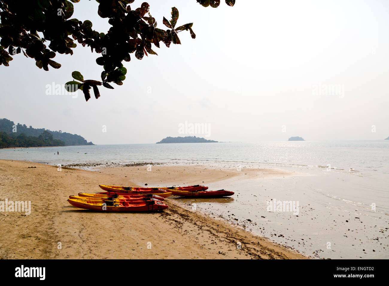 Kai Bae Beach on Ko Chang, Thailand Stock Photo - Alamy