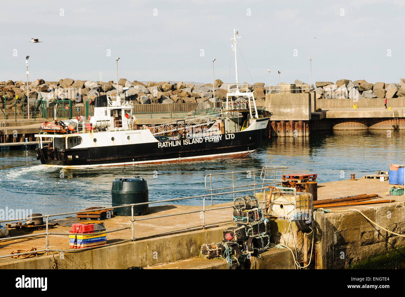 Rathlin ferry crossing hi-res stock photography and images - Alamy