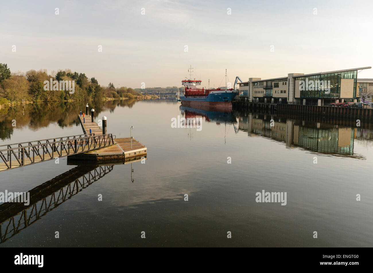 River Bann, Coleraine Stock Photo - Alamy