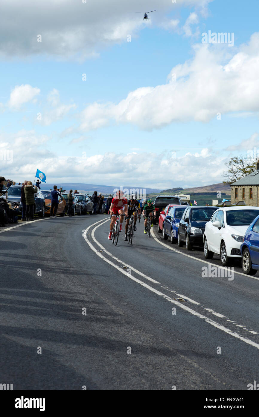 Cyclists competing in The Tour of Yorkshire cycle race on Day 3 - 3/5 ...