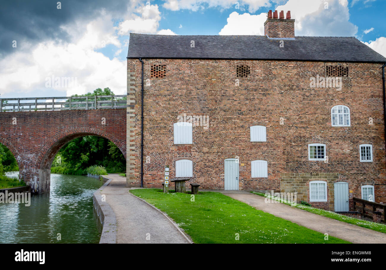 Moira Furnace Museum and Ashby Canal and Bath Yard Basin Nr Swadlincote ...
