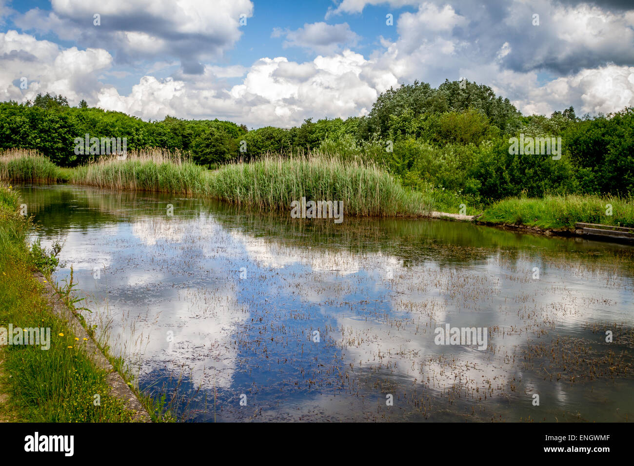 Moira Furnace Museum and Ashby Canal Nr Swadlincote Derbyshire Stock ...