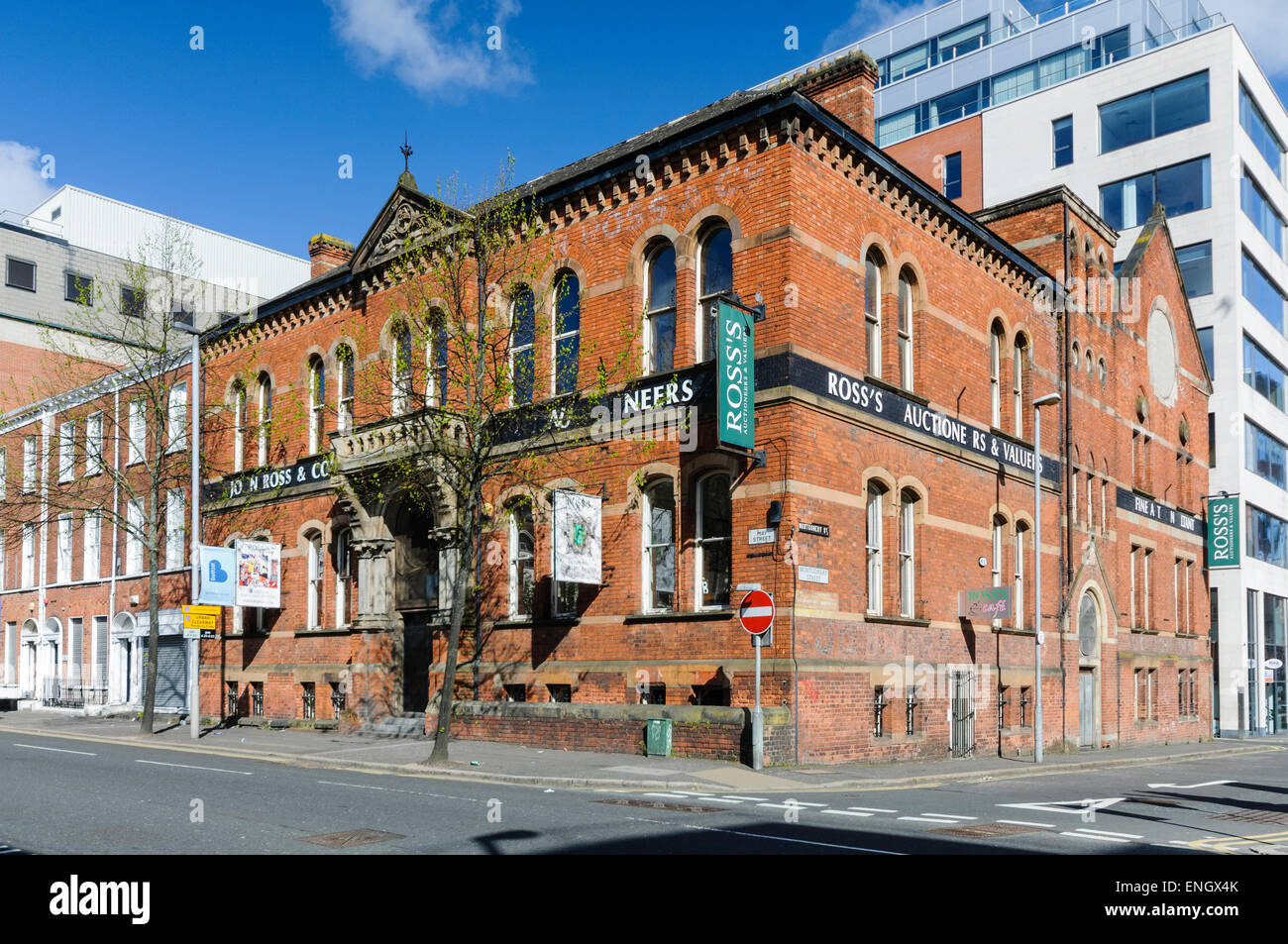 Rosss auction house belfast city centre hi-res stock photography and ...