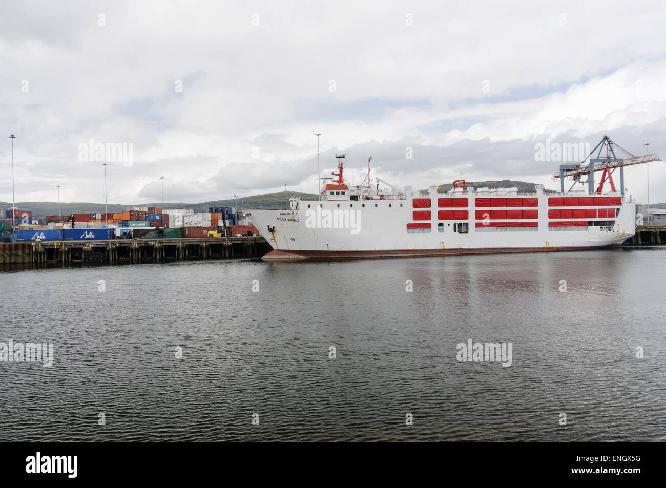 Star Viking freight ship, under arrest in Belfast after contractual ...