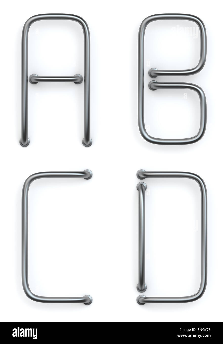 Letter a b c d hi-res stock photography and images - Alamy