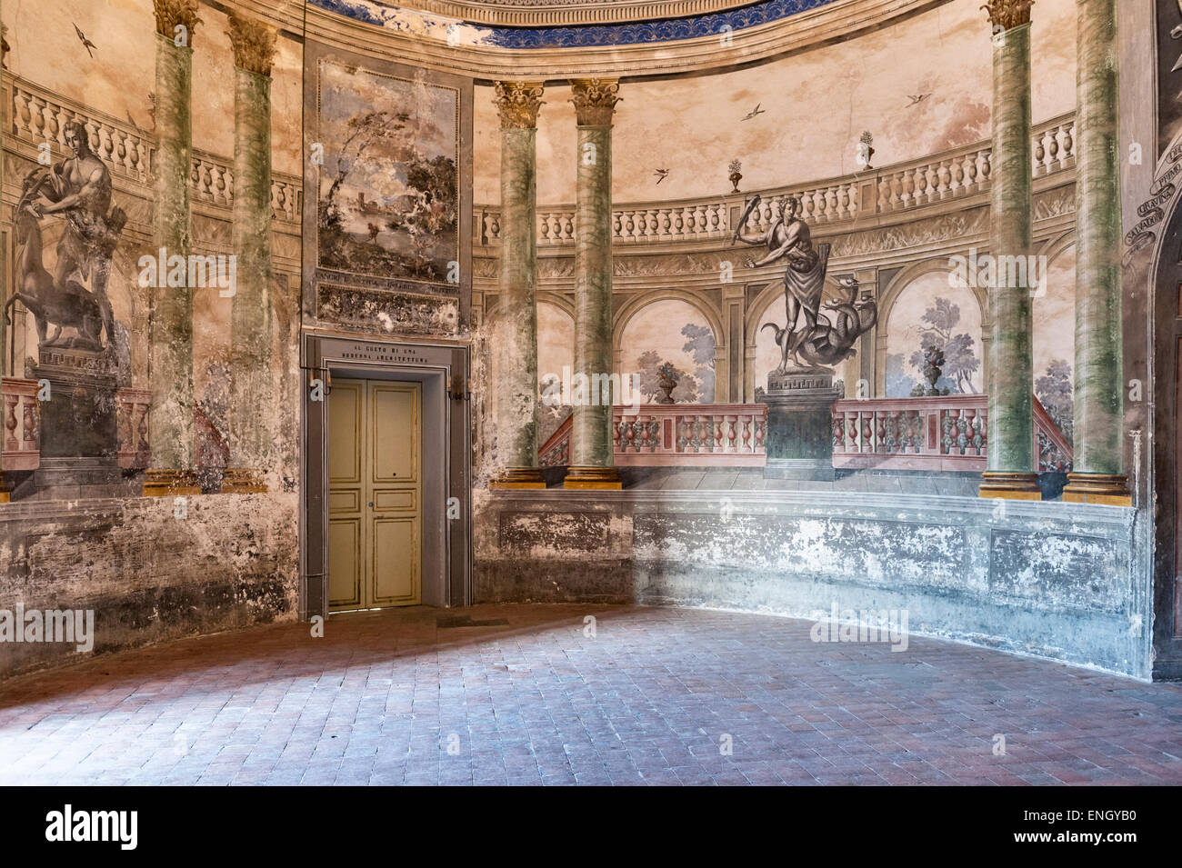 Villa Palagonia, Bagheria, Palermo, Sicily, Italy. A Baroque villa ...
