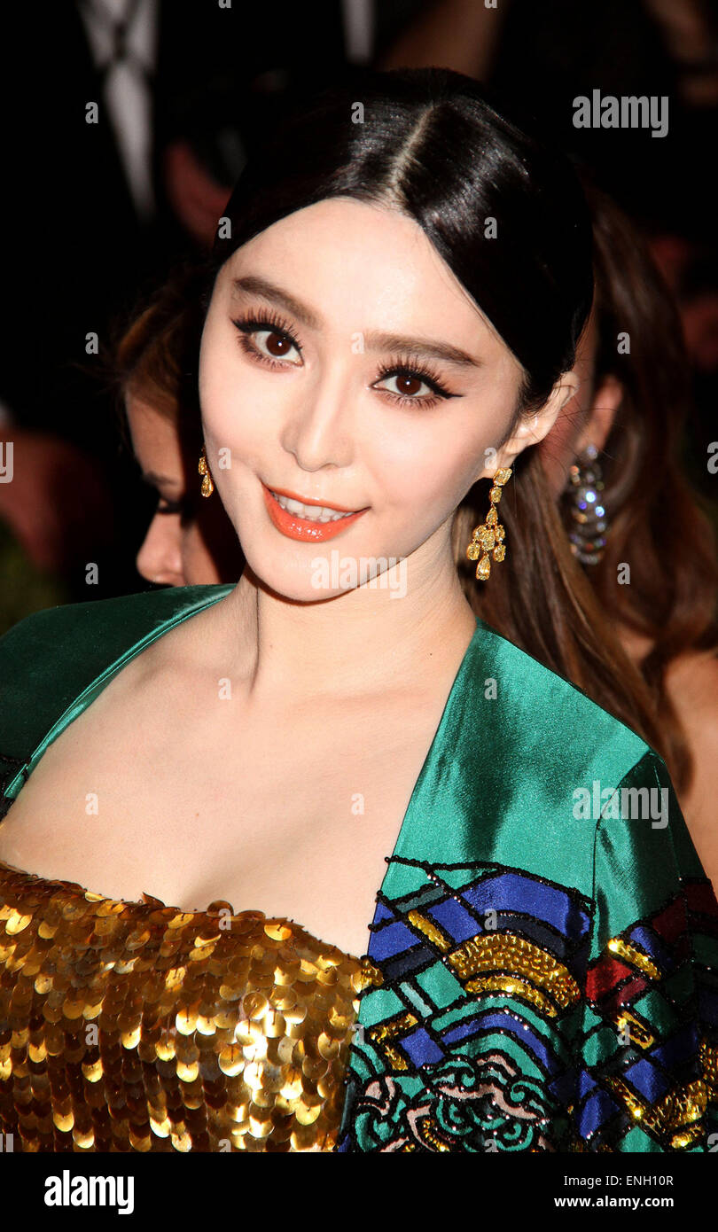 New York, USA. 4th May, 2015. Actress FAN BINGBING attends the Costume ...