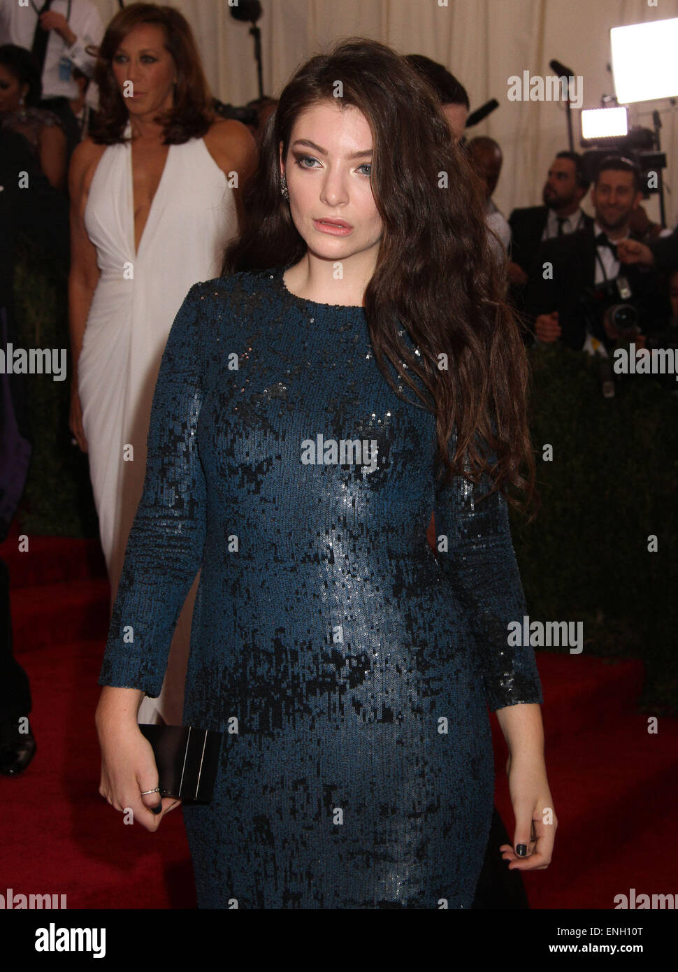 New York, USA. 4th May, 2015. Singer LORDE attends the Costume ...