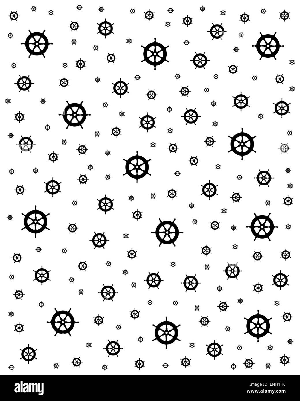 Rudder design Black and White Stock Photos & Images - Alamy