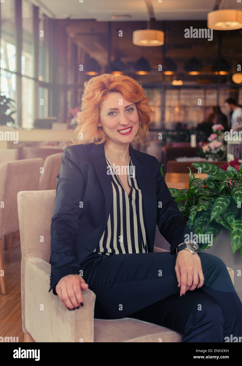 modern and dynamic woman Stock Photo - Alamy