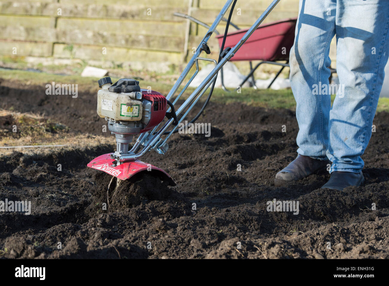 Garden Rotavator High Resolution Stock Photography and Images - Alamy