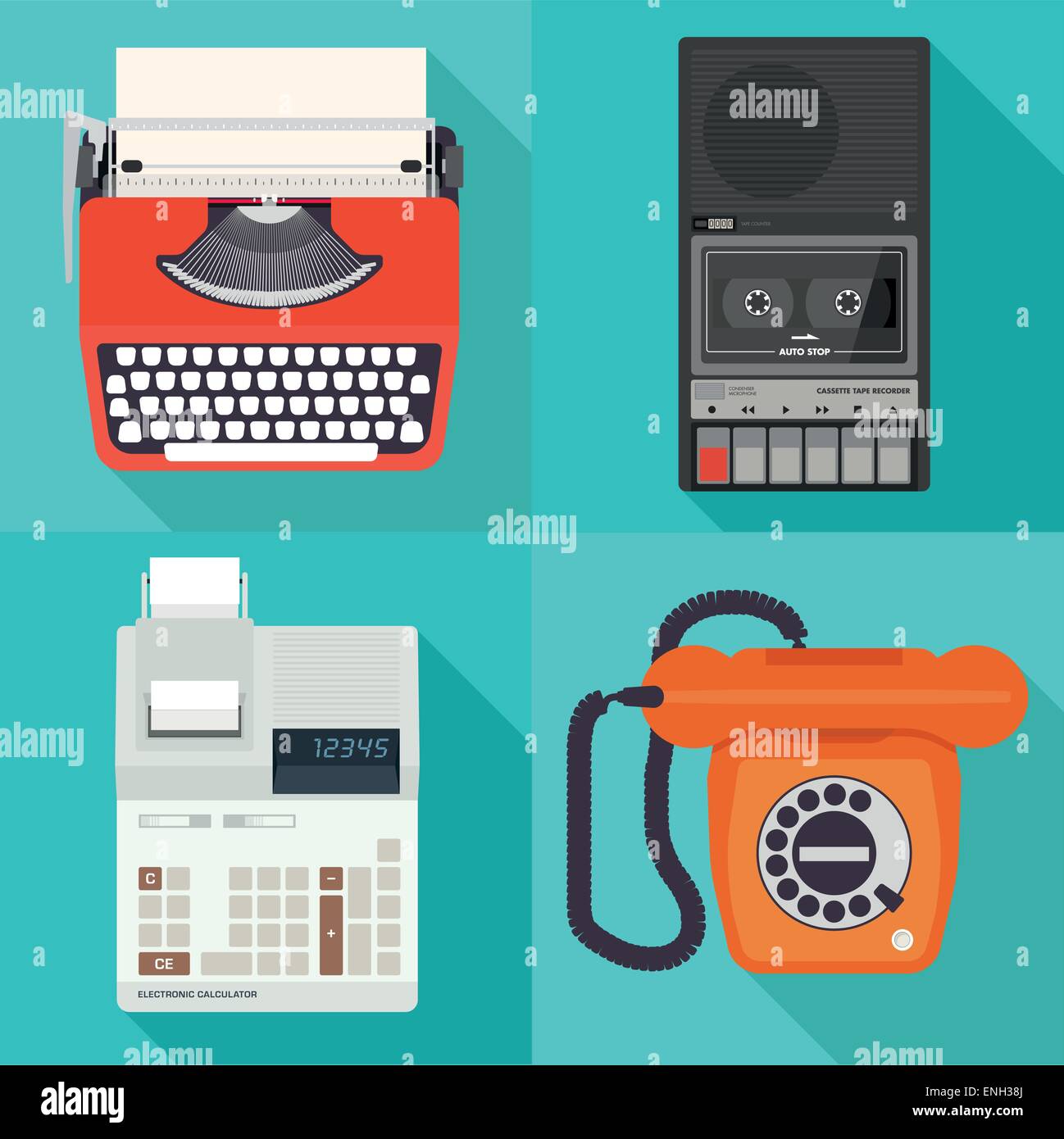 Office Writes Machines 8os