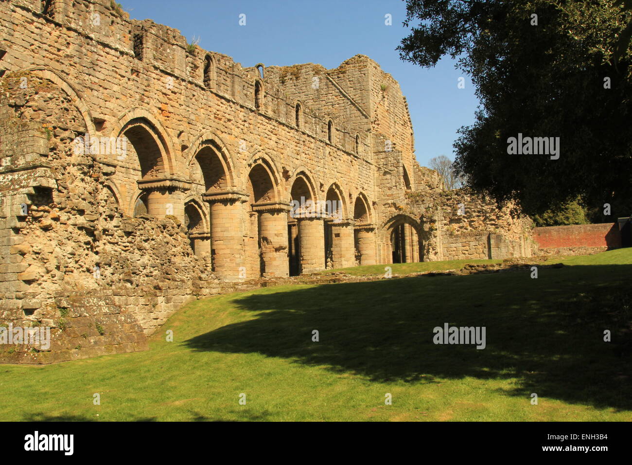 Buildwas Abbey, Shropshire Stock Photo - Alamy