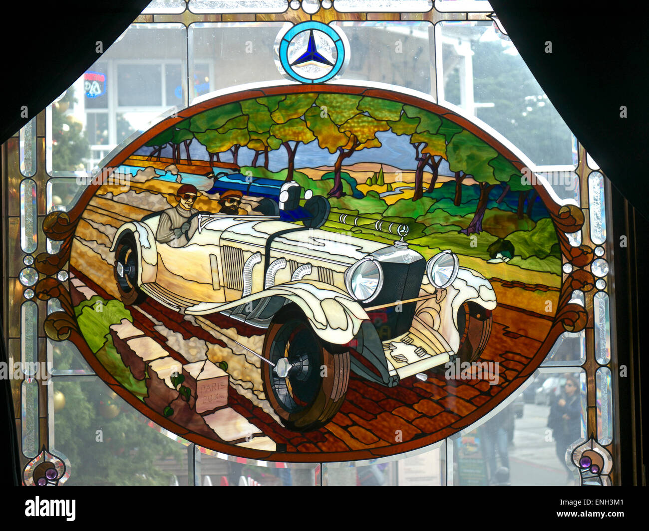 Mercedes Benz Made Of Glass