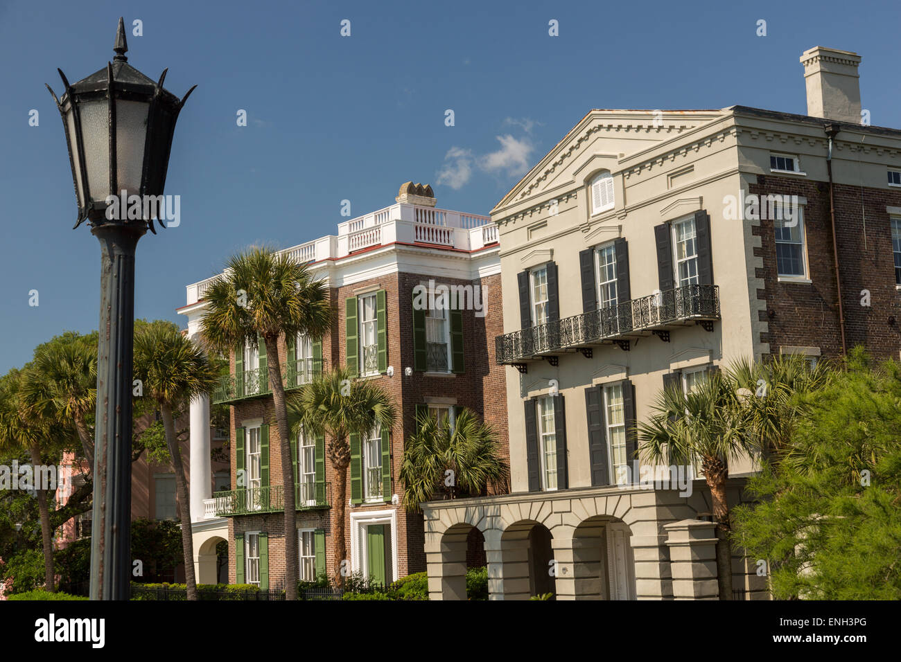 The William Ravenel and William Roper Houses on East Battery in ...