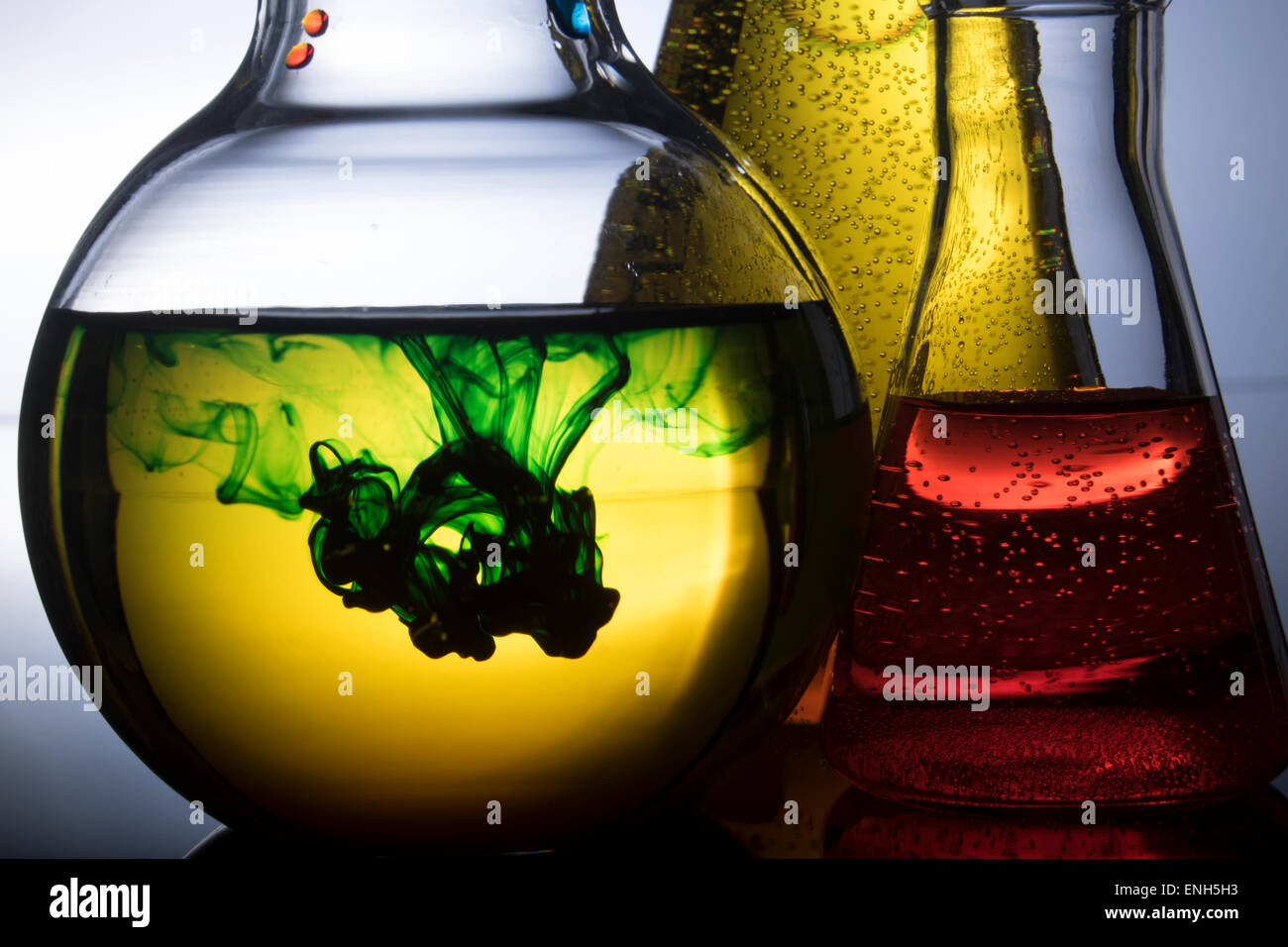 Chemical Reaction Wallpaper