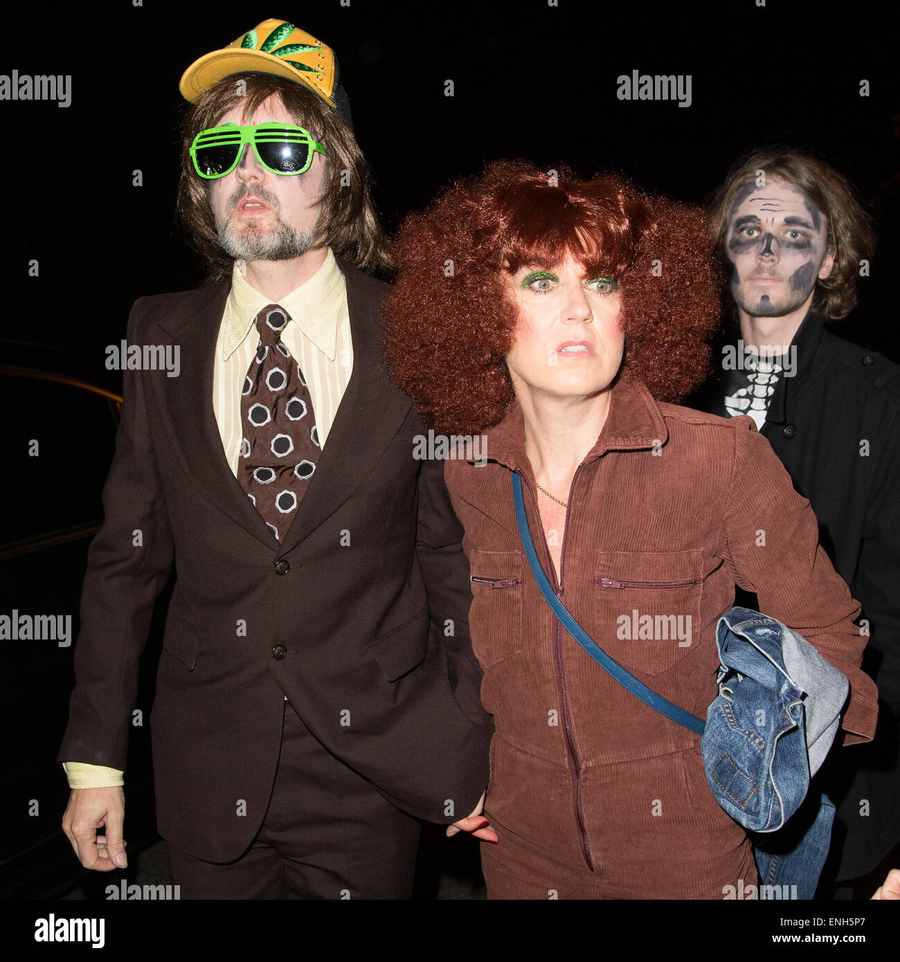 Jonathan Ross' Halloween party - Arrivals Featuring: Jarvis Cocker,Kim ...