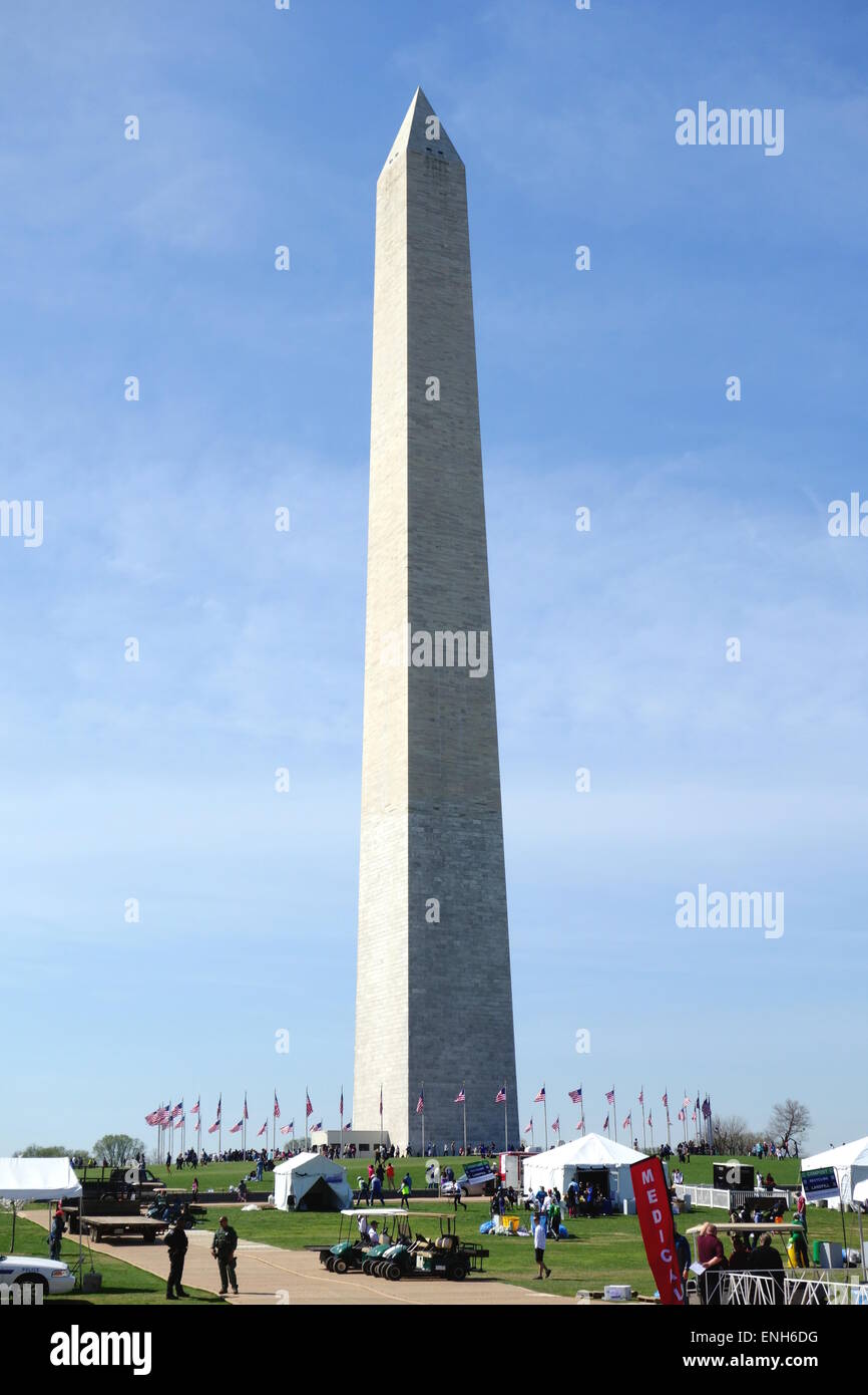 Washington Memorial obelisk in Washington DC Stock Photo - Alamy