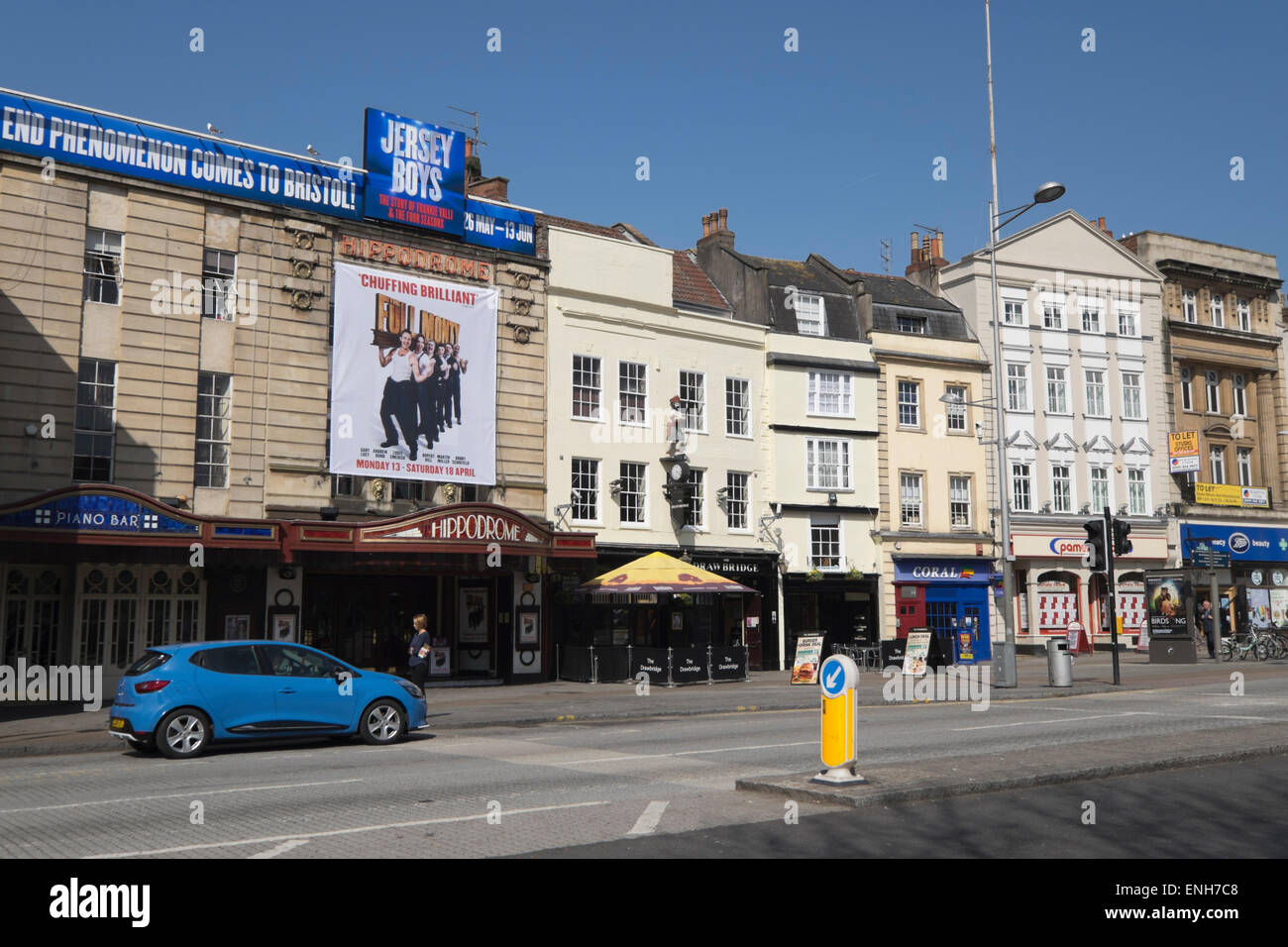 St Augustine's Parade in Bristol Stock Photo - Alamy