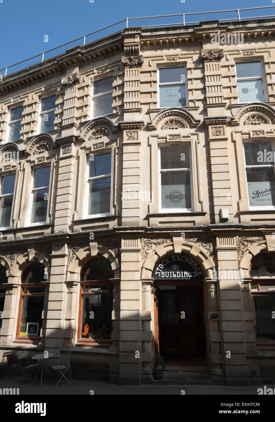 Former Stock Exchange building in Bristol Stock Photo - Alamy