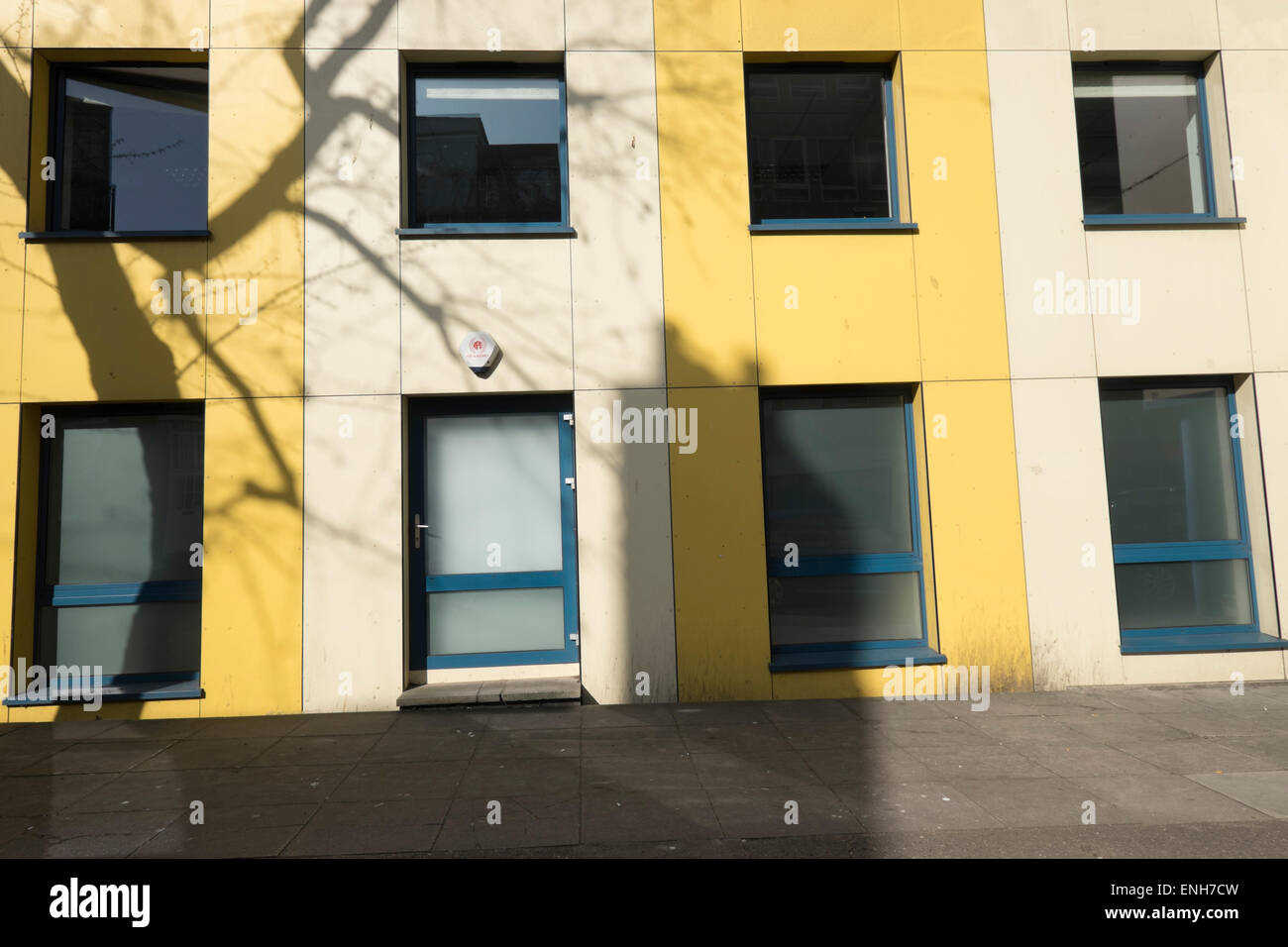 Colourful office building in Bristol Stock Photo - Alamy