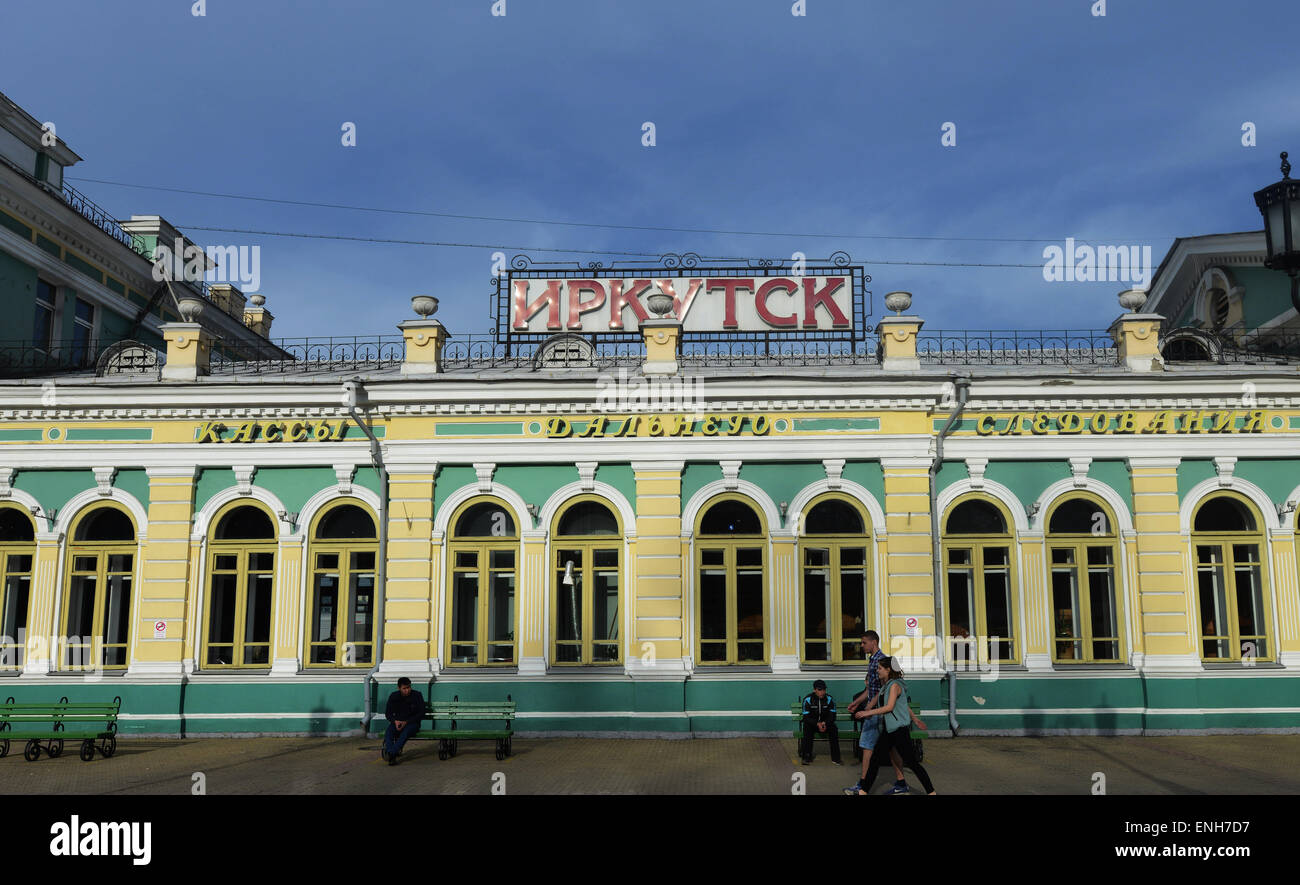 Irkutsk Railway Station High Resolution Stock Photography and Images ...