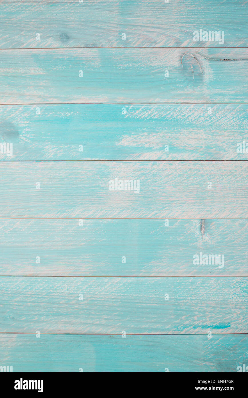 Blue plank wood texture background Stock Photo - Alamy