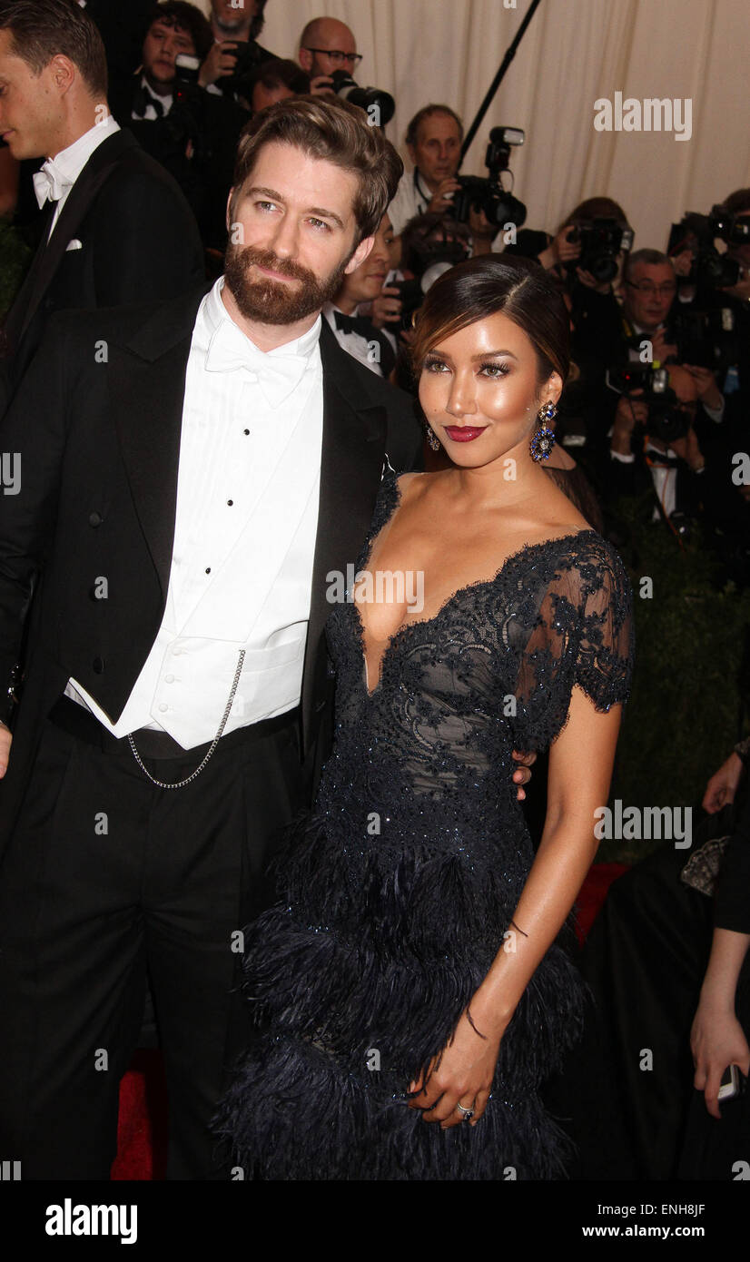 New York, USA. 4th May, 2015. Actor MATTHEW MORRISON and his wife RENEE ...