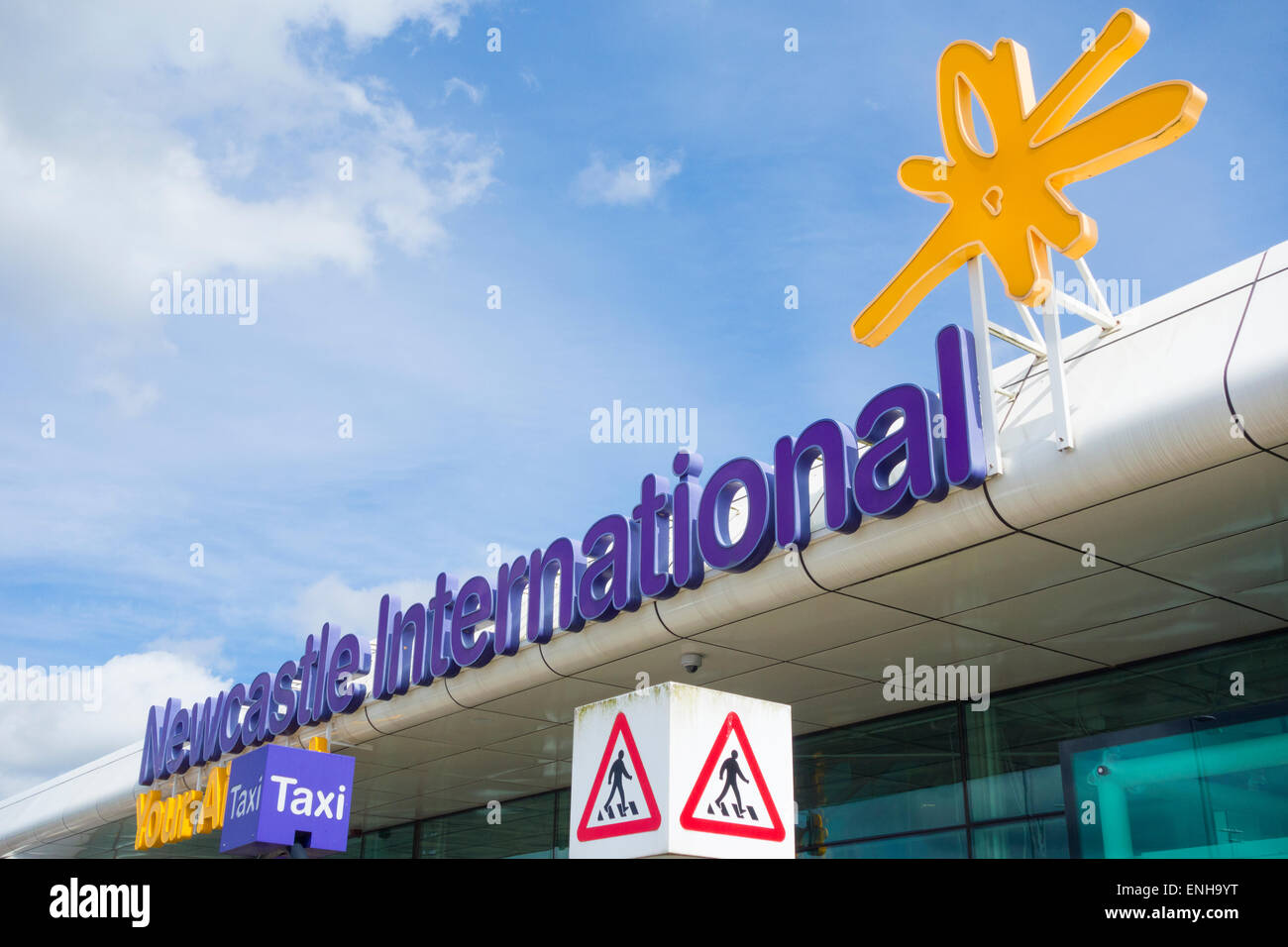 Newcastle International Airport, Newcastle, north east England. UK ...