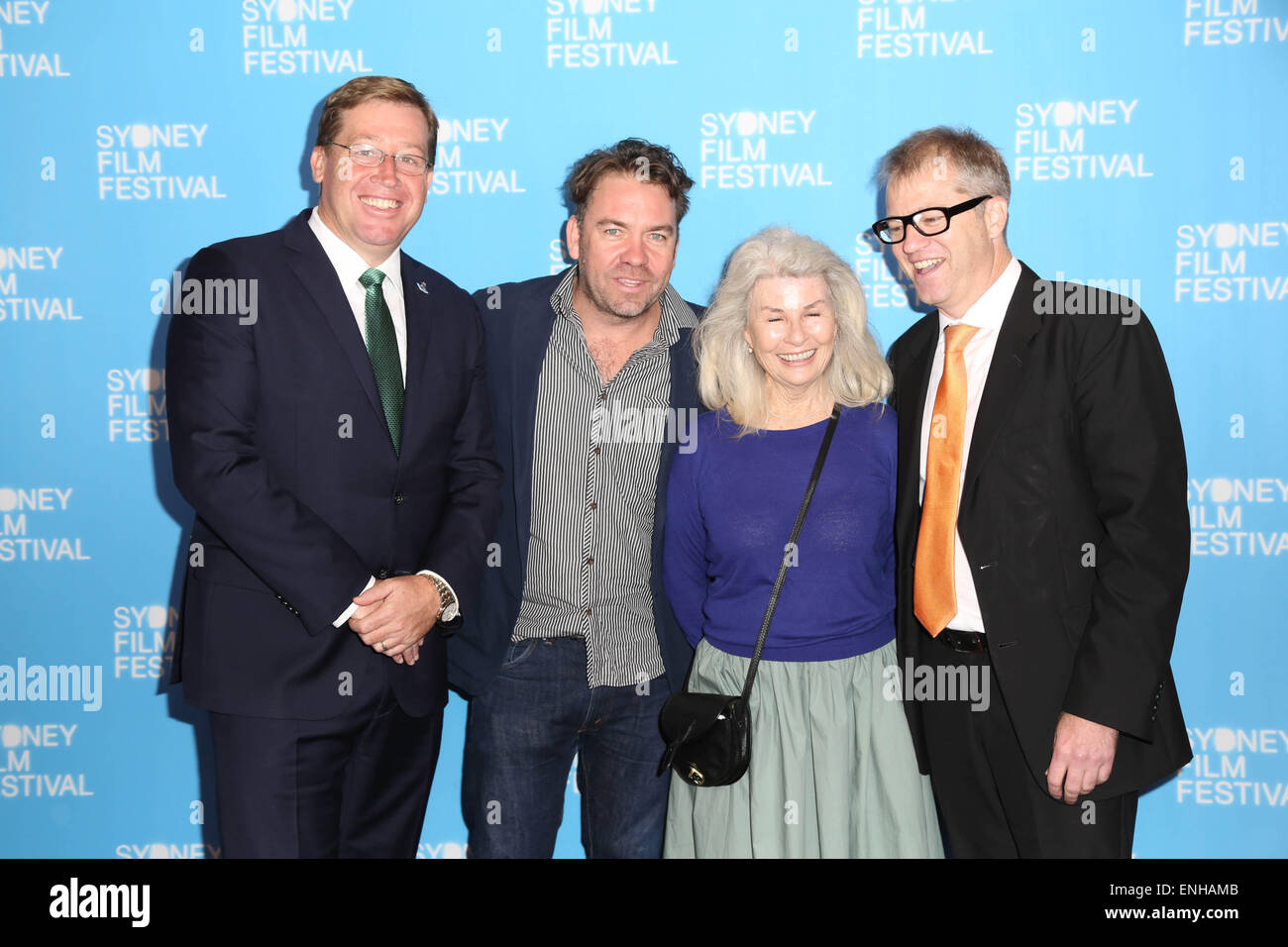 Sydney, Australia. 6 May 2015. Pictured are L-R: Deputy Premier and ...