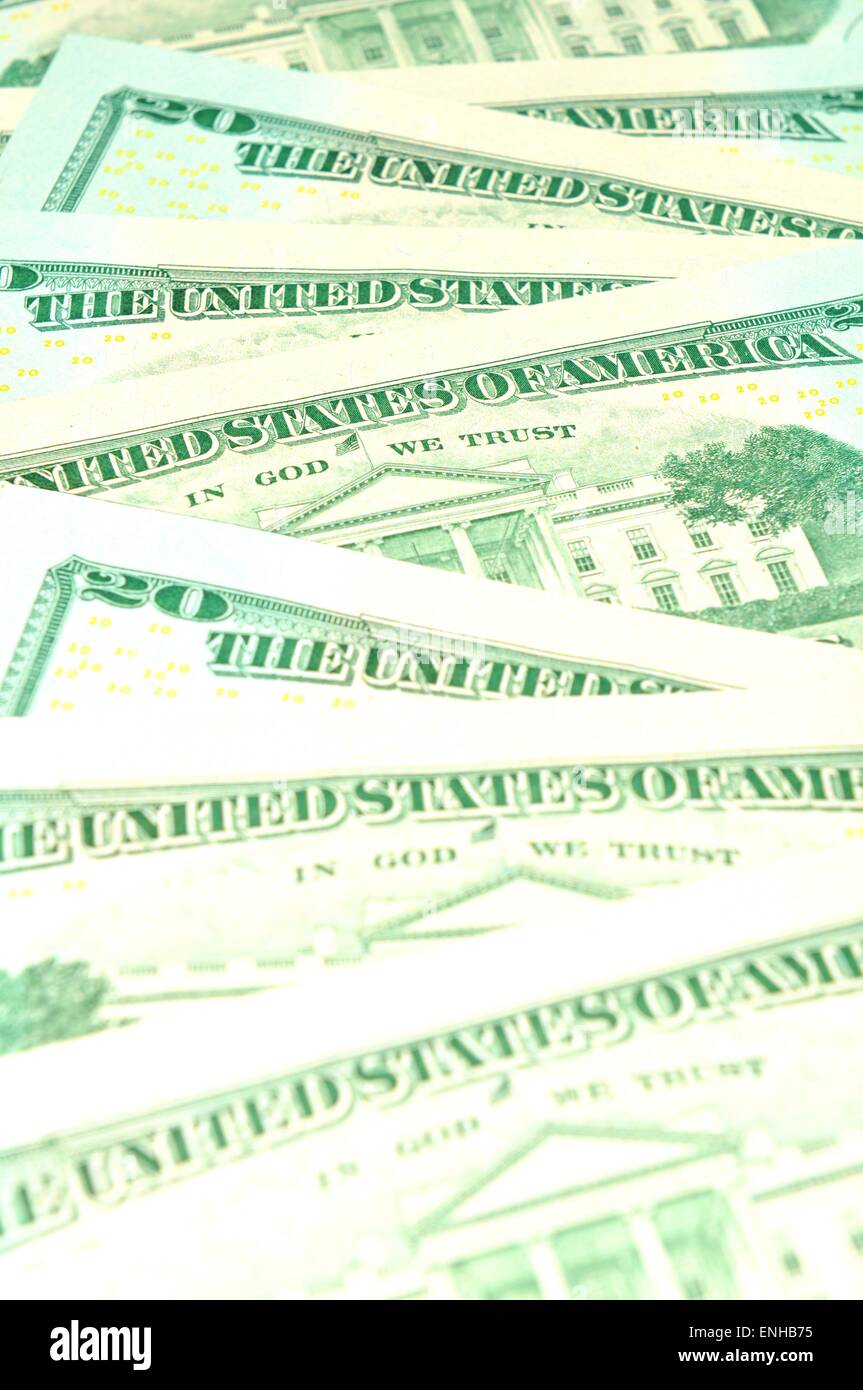 US dollars abstract background Stock Photo - Alamy