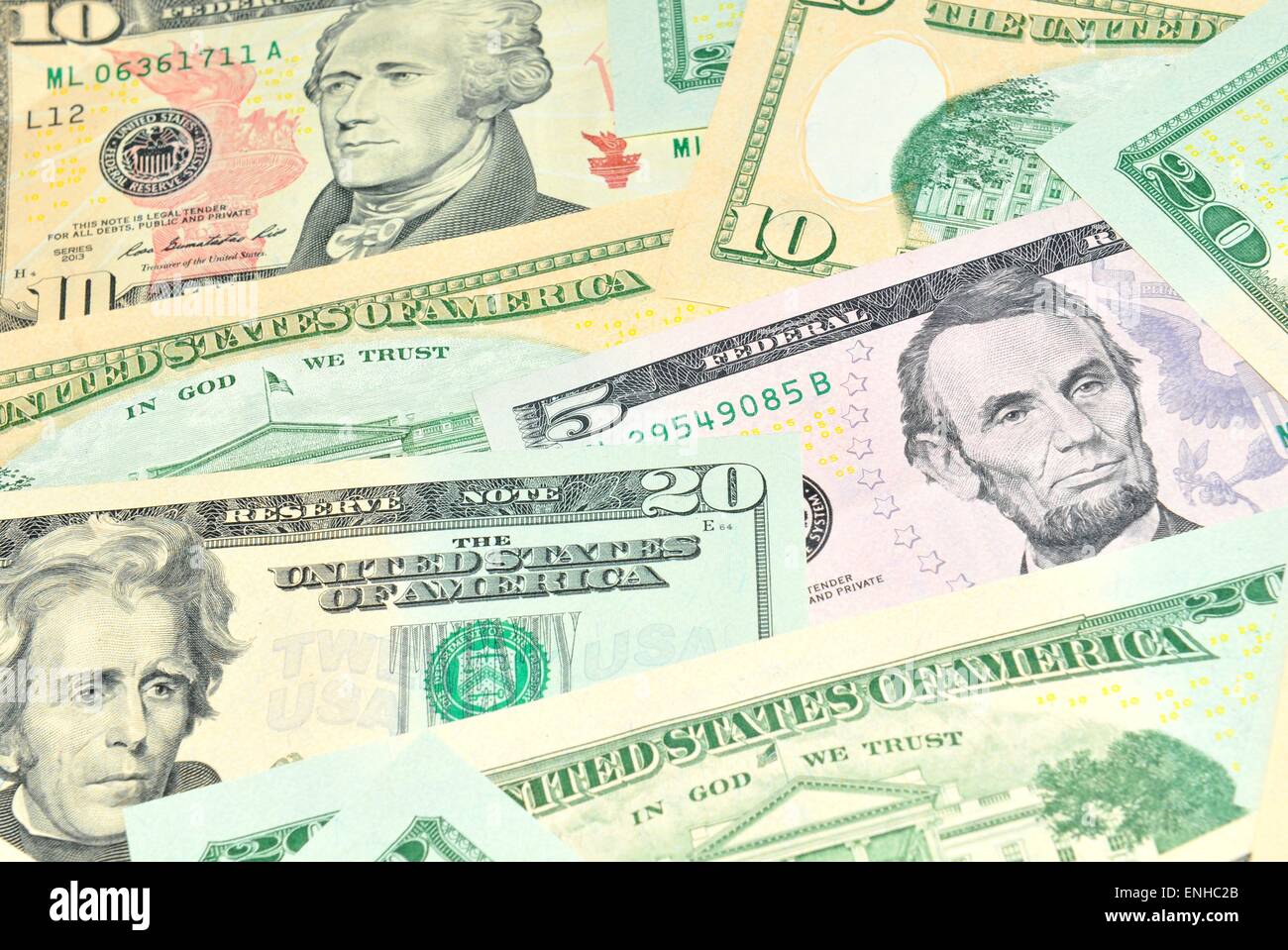 US dollars abstract background Stock Photo - Alamy