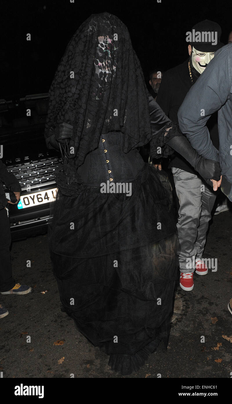 'Jonathan Ross' Halloween party - Arrivals. Adele Adkins arrives as a ...