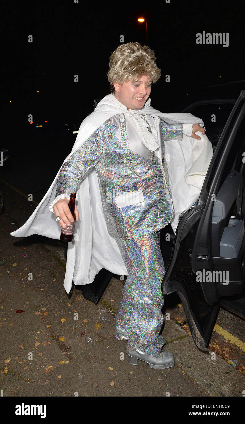 'Jonathan Ross' Halloween party - Arrivals Featuring: Alan Carr Where ...